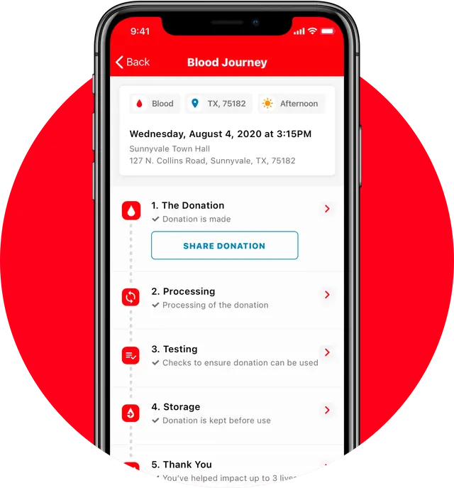 Building The Red Cross Blood Donation App